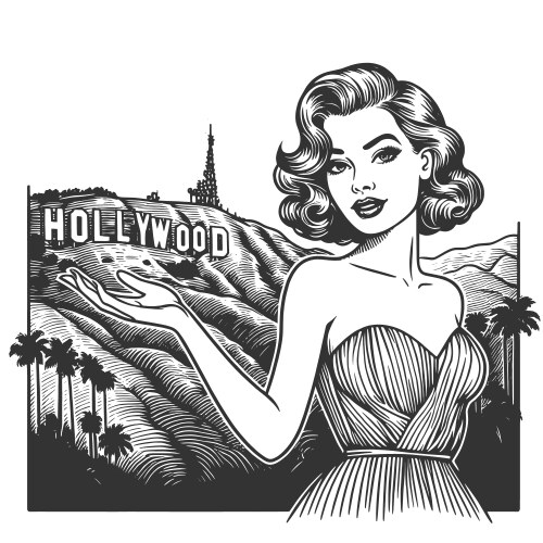 Hollywood Star Vector Images (over 6,400)