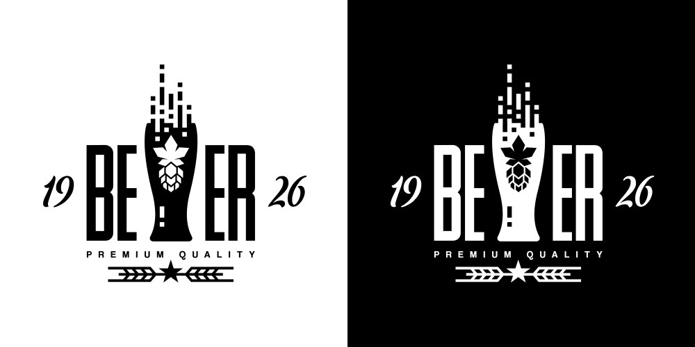 Brocade sign craft stencil Royalty Free Vector Image