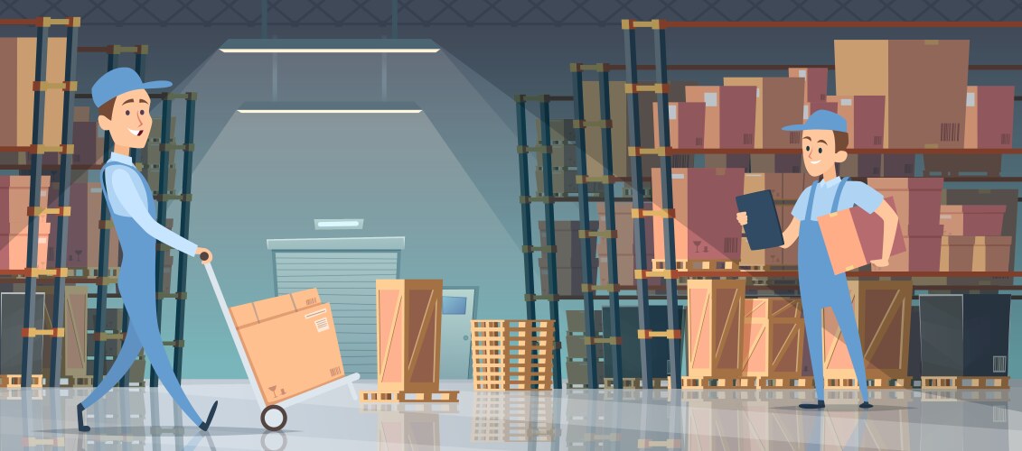 Warehouse Cartoon Vector Images (over 13,000)
