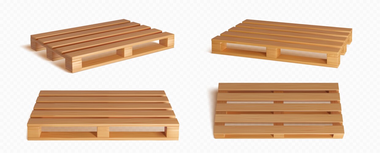 Wooden type 3 Royalty Free Vector Image - VectorStock