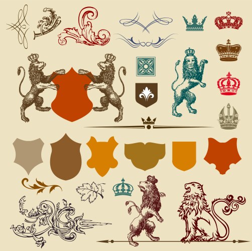 Heraldry Vector Images (over 85,000)