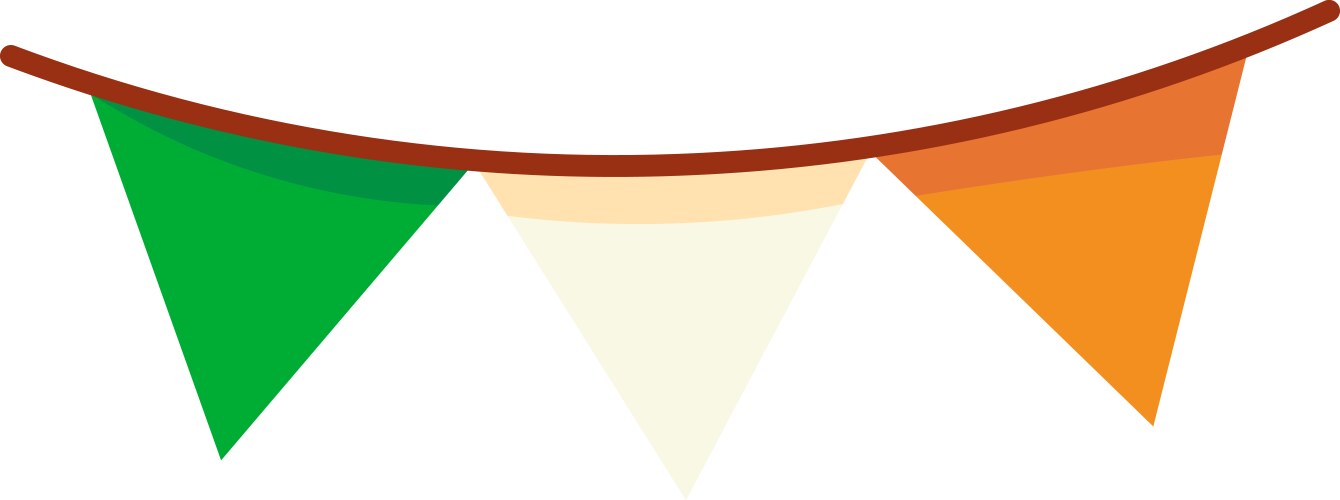 Triangle Flags on the Strings Vector Images (over 4,600)