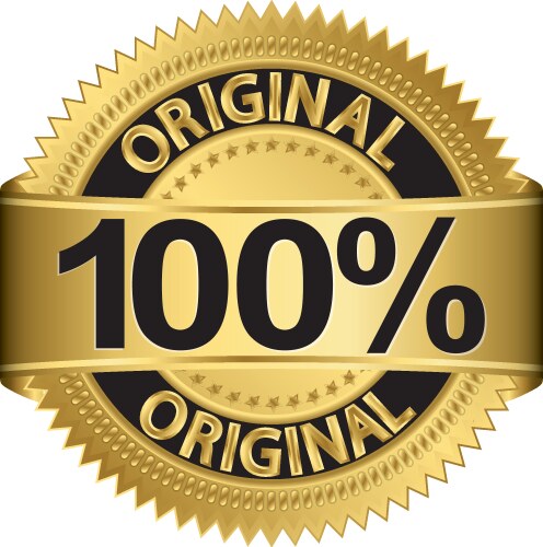 100 percent satisfaction guarantee Royalty Free Vector Image