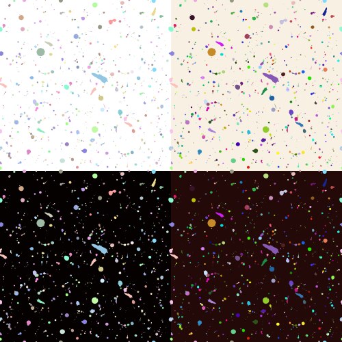 Paint Splatter Seamless Patterns Vector Images (over 8,100)