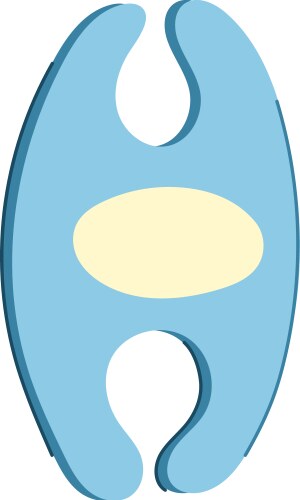 Wire cable organizer cartoon Royalty Free Vector Image