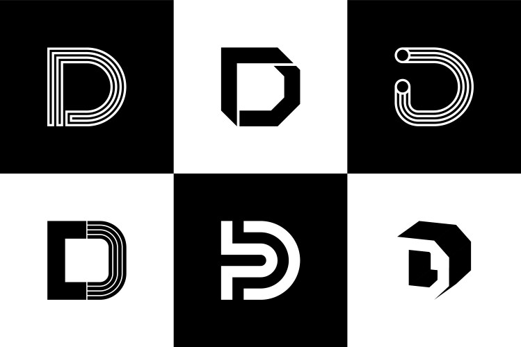 Letter s fonts and logo design Royalty Free Vector Image