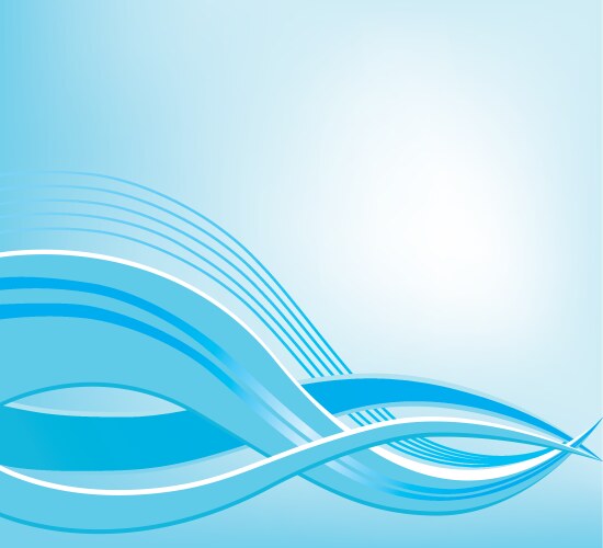 Blue swirl background Royalty Free Vector Image