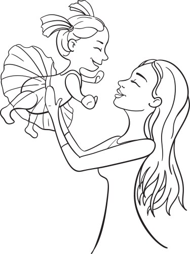 Mother Outline Vector Images (over 34,000)
