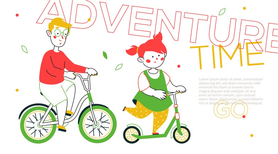 Adventure Kids Vector Images (over 26,000)