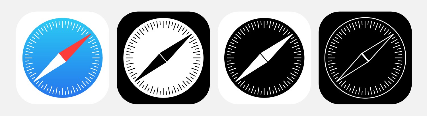 App icon apple sleep Royalty Free Vector Image