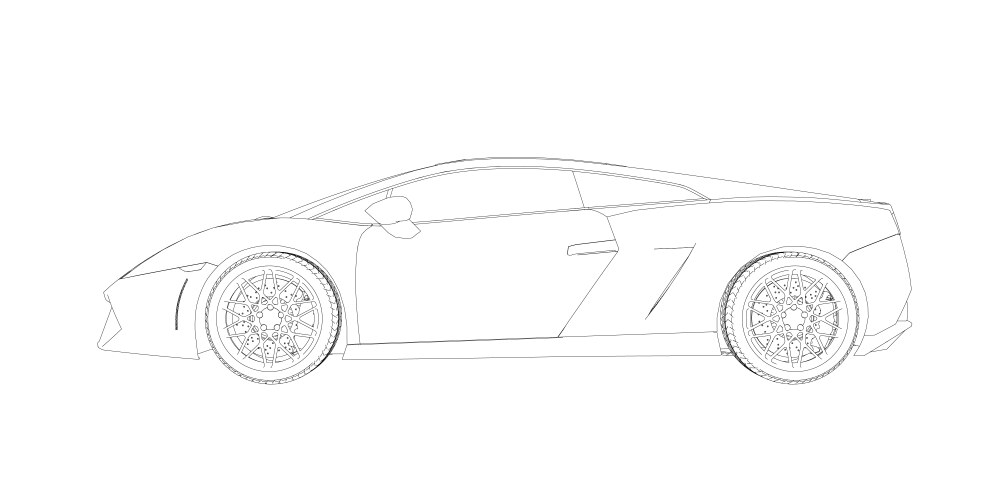 Car Side Profile Vector Images (over 2,500)