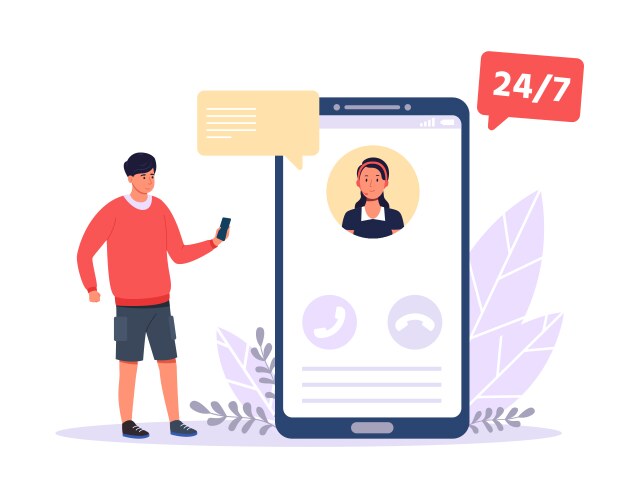 Customer Calling Vector Images (over 67,000)