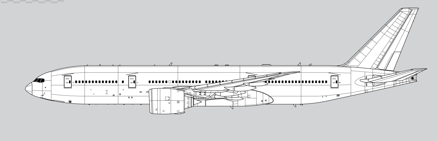 Boeing 777 Vector Images (14)