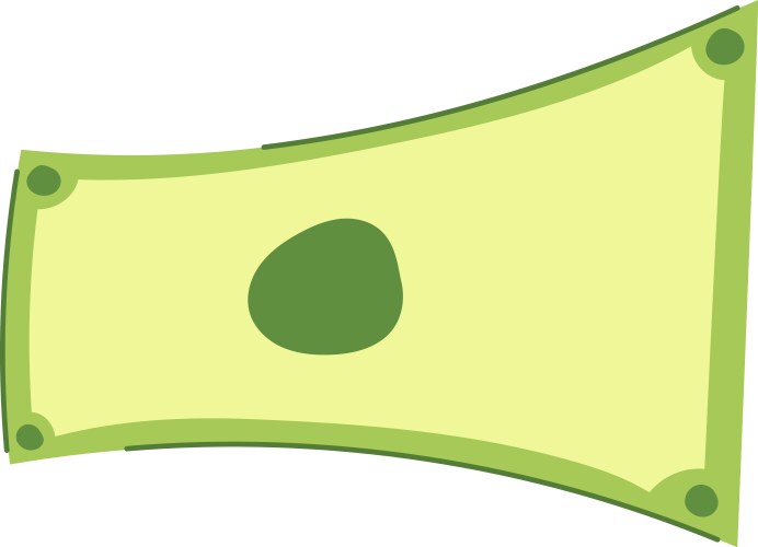 Payment cash cartoon Royalty Free Vector Image