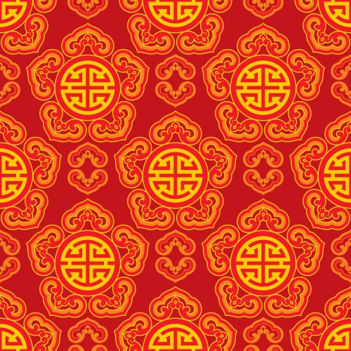 Chinese seamless pattern Royalty Free Vector Image