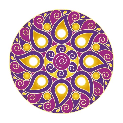 Rangoli Vector Images (over 6,800)