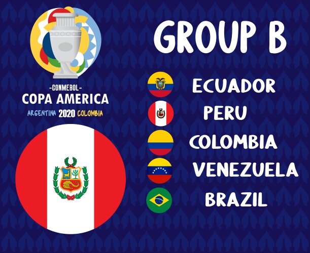 Copa america usa 2024 official logo symbol white Vector Image