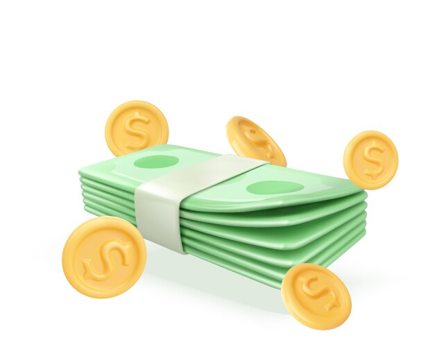 Realistic Money Vector Images (over 14,000)