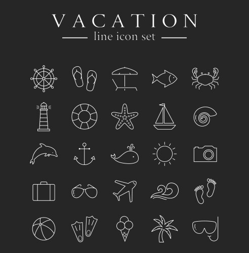 Beach Icons Vector Images (over 260,000)