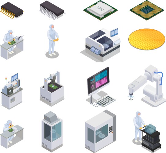 Semiconductor Equipment Vector Images (over 5,900)