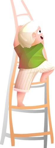 Cartoon Climbing Ladder Vector Images (over 2,700)