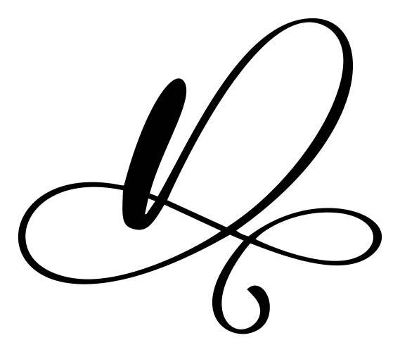 Cursive D Vector Images (over 130)