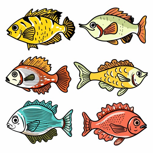 Fish Species Vector Images (over 4,400)