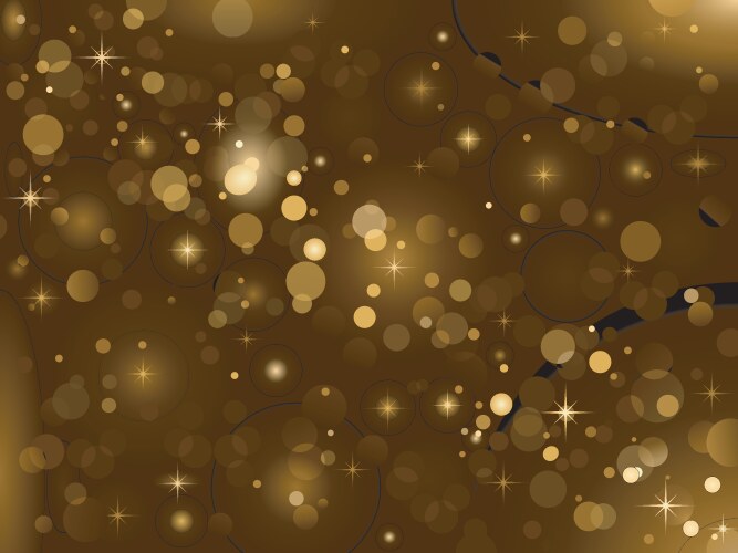 Glittery gold sparkle background Royalty Free Vector Image