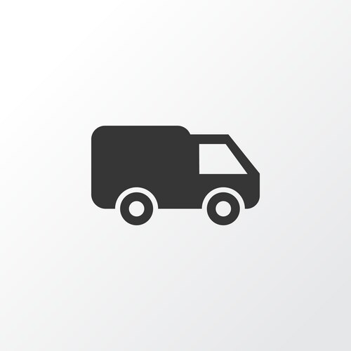 Delivery Van Symbol (15124460) – Royalty-Free Vector | VectorStock