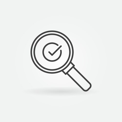 Magnifying Glass Check Vector Images (over 9,900)