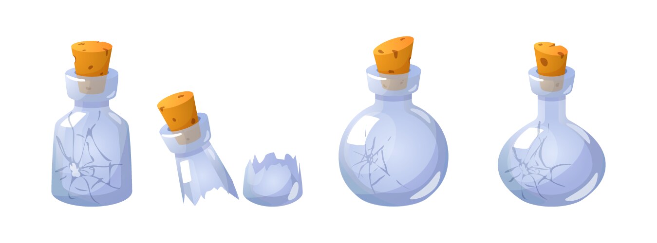 Bottle Empty Potion Vector Images (over 380)