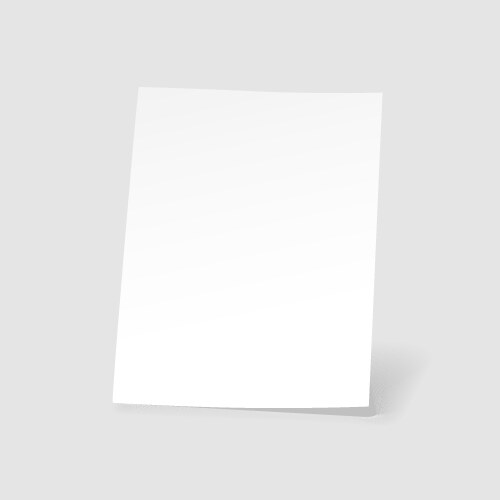 A4 paper with shadow design template Royalty Free Vector