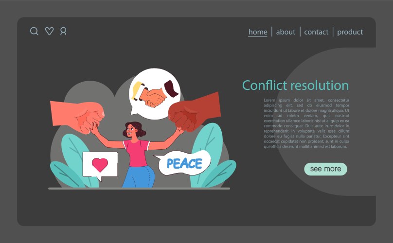 Conflict Resolution Vector Images (over 1,800)