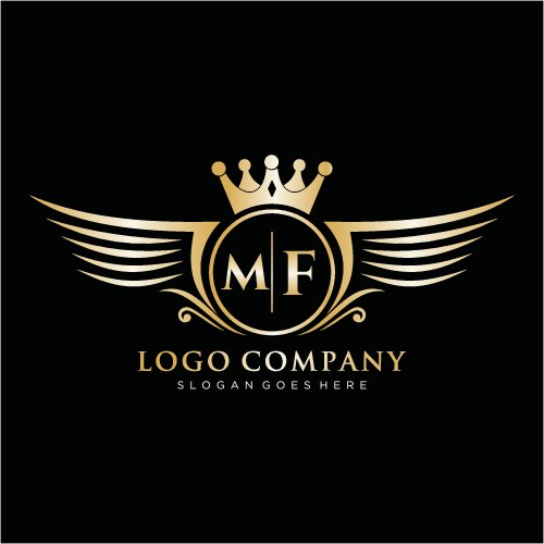 Mf logo Vector Images & Graphics for Commercial Use | VectorStock