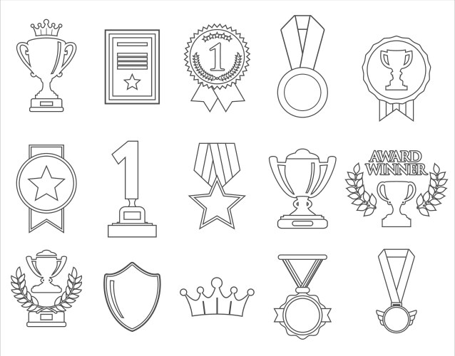 Awards Vector Images (over 480,000)