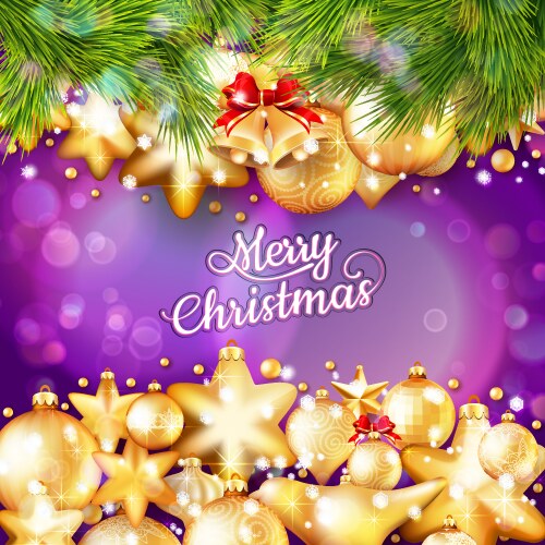 Beautiful christmas background Royalty Free Vector Image