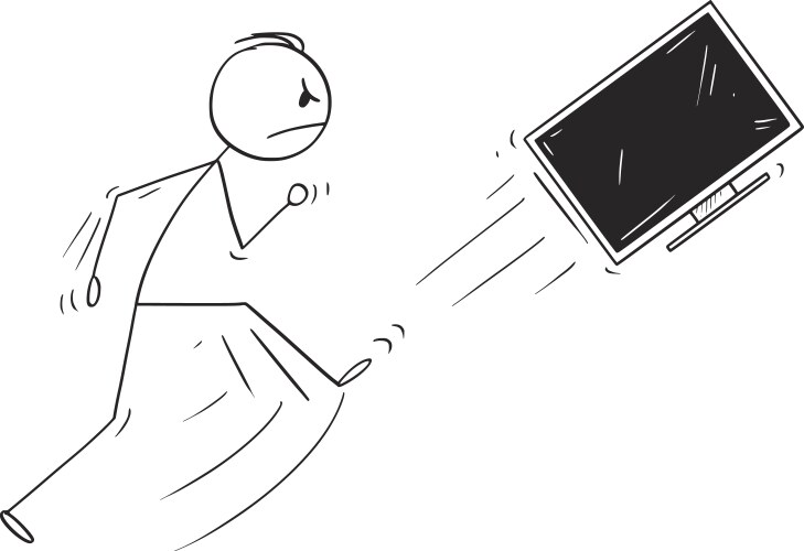 Angry Stickman Vector Images (over 510)