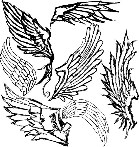 Angel Sketch Vector Images (over 7,700)