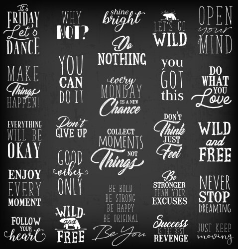 Free Motivational Quotes Vector Images (over 2,600)