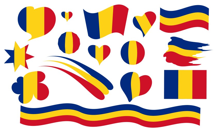 Flag Romania Tricolor Vector Images (over 260)