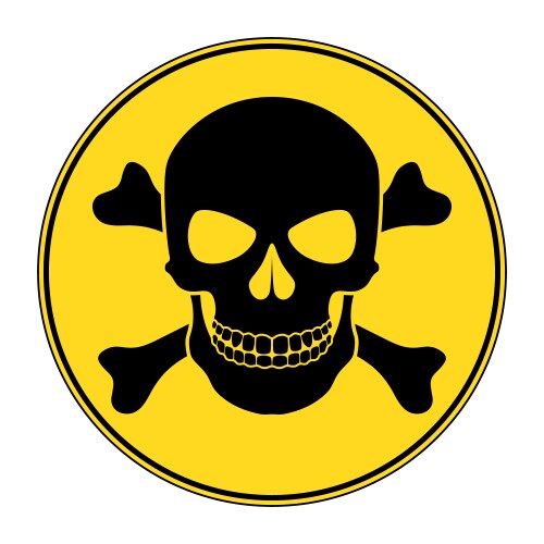 Electrical Caution Warning Skull Vector Images (over 860)