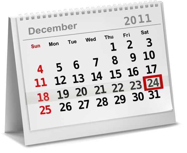 December Calendar Vector Images (over 68,000)