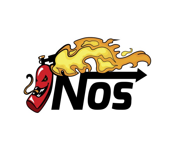 N2o nitrous oxide molecule Royalty Free Vector Image