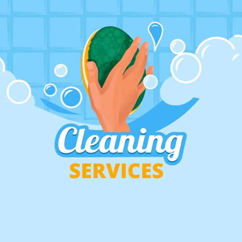 Housekeeping house cleaning service clean home Vector Image