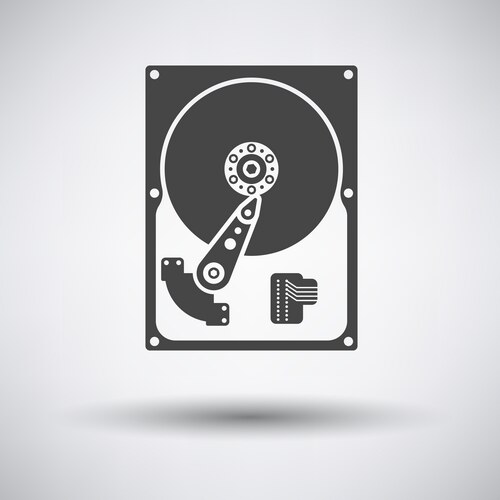 Hdd icon Royalty Free Vector Image - VectorStock