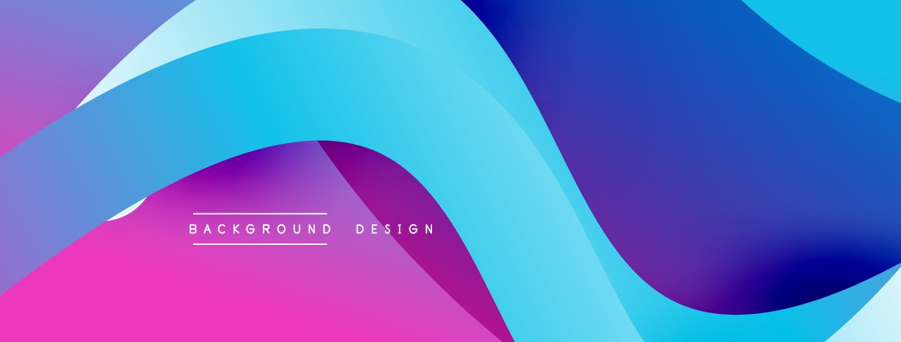 Abstract overlapping lines and circles geometric Vector Image