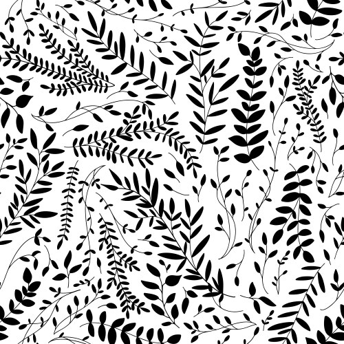 Black and white chevron seamless pattern Vector Image