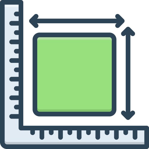 Area Measurement Icon Vector Images (over 2,300)
