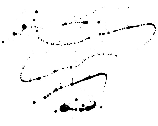 Overlay elements of paint ink splatter Royalty Free Vector