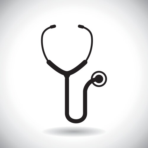 Stethoscope design Royalty Free Vector Image - VectorStock